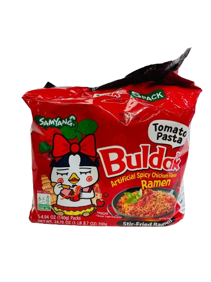 SAMYANG BULDAK TOMATO PASTA 5 PK – Chuchay Supermarket 2